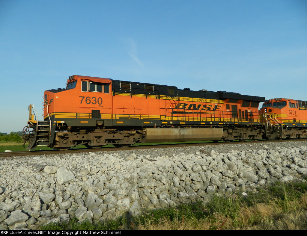 Roster Shot Of BNSF 7630